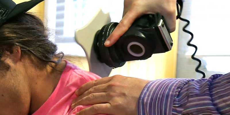 Chiropractic Equipment - Dr. Kristie Woodstock and Tucker Chiropractor